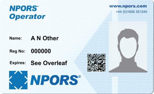 NPORS (National Plant Operators Registration Scheme) - STS Group Ltd